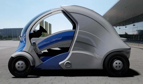 Meet the Foldable Electric Car that saves Parking Space - Get My Parking